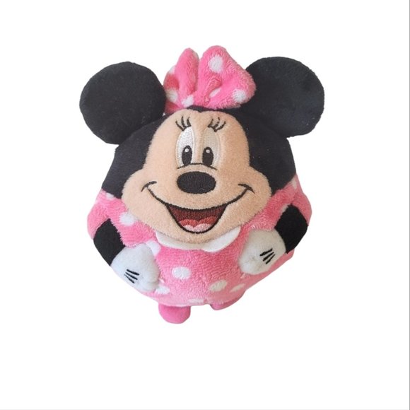 Disney | Toys | Disney Minnie Mouse Ty Beanie Ballz Collection Plush ...